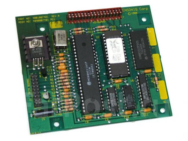 Ensoniq SD KPC keyboard plate в сборе, б/у, в наличии. Цена: 5 000₽ во ...