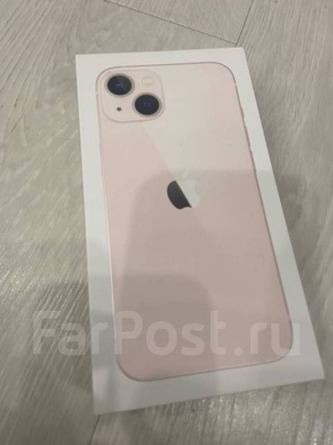 iPhone 13, 128 гб, 6.10", моноблок, розовый, 4G LTE, б/у, в наличии ...