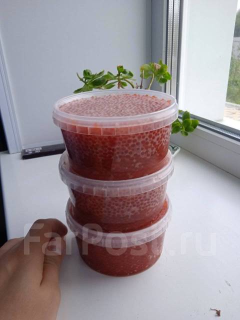 Икра нерки, в наличии. Цена: 1 700₽ в Уссурийске