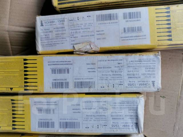 Электрод уони-13 /55, новый, в наличии. Цена: 800₽ во Владивостоке