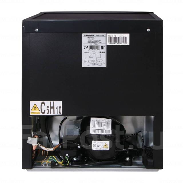 Холодильник Willmark XR-50SS (50л, хладагент R600/a, 55,5Вт, мороз. отделение, цвет Inox), новый ...