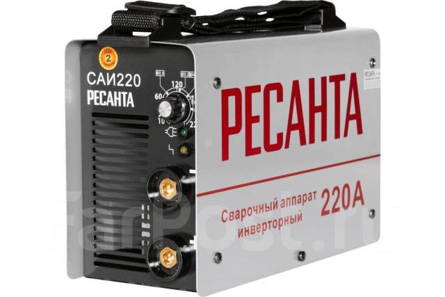Сварочный аппарат инверторный Ресанта САИ 220, новый, под заказ. Цена ...