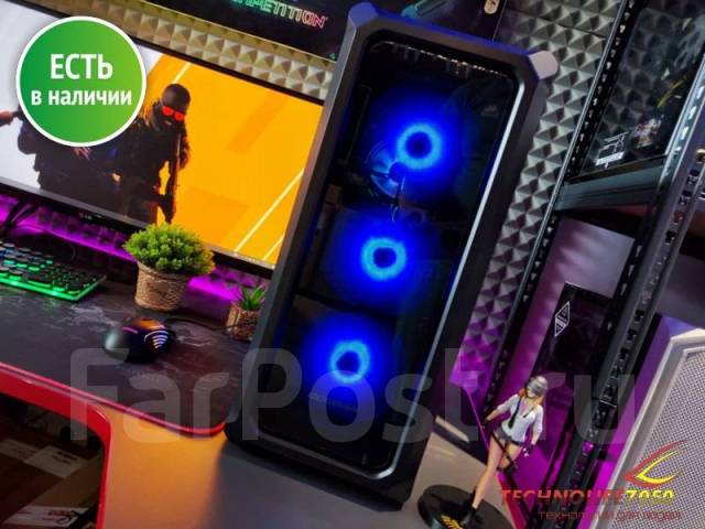 ПК Игровой Ryzen 7 5700G/ RTX 4070TI 12GB/ DDR4 16GB/ SSD 480, новый, в ...