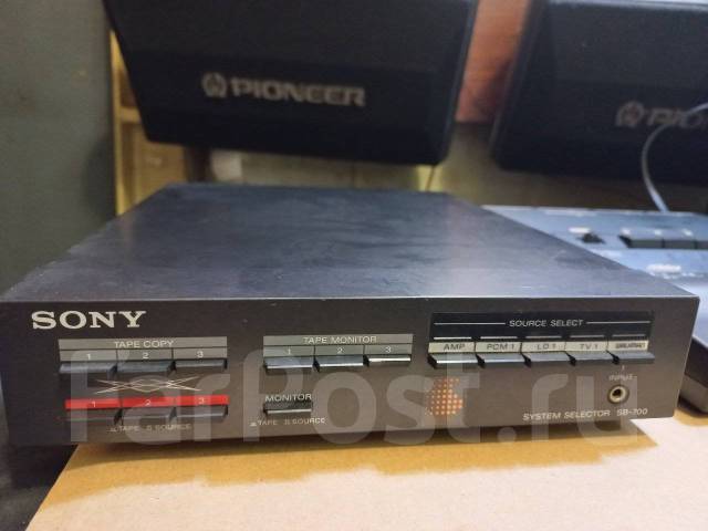 Аудио селектор SONY SB-700 и Victor, б/у, в наличии. Цена: 3 800₽ во Владивостоке