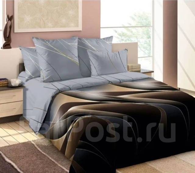 Продается комплект постельного белья "Семейный" поплин, новый, в ...