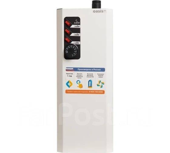 Электрический котел Oasis Eco KN-7,5, новый, в наличии. Цена: 6 290₽ в Артеме