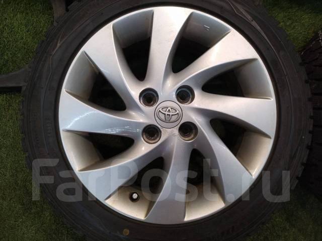 Диски Toyota R15/74-100 КД221, 15", 1 шт, 4x100, 54,1 мм. 4 шт, б/у, в ...