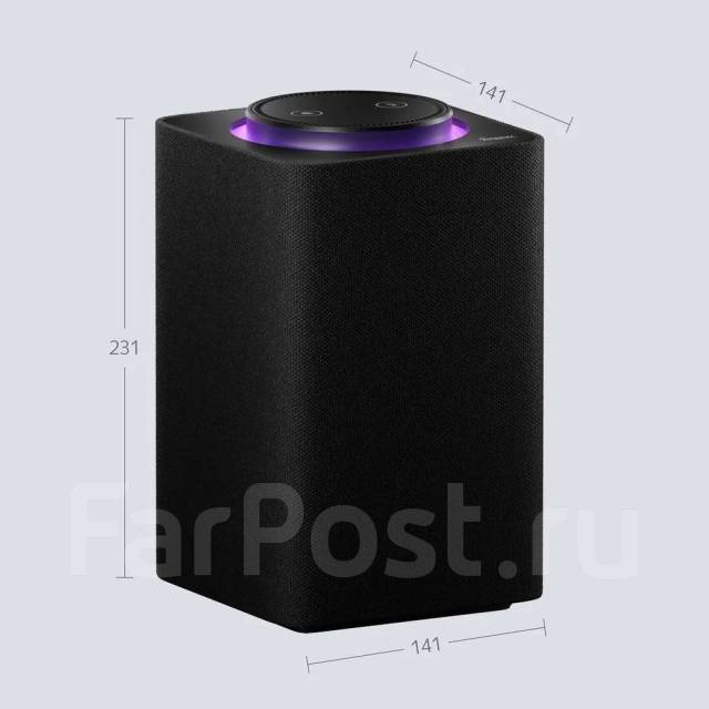 Умная колонка с Алисой Яндекс Станция Макс Черная Zigbee, новый, в ...