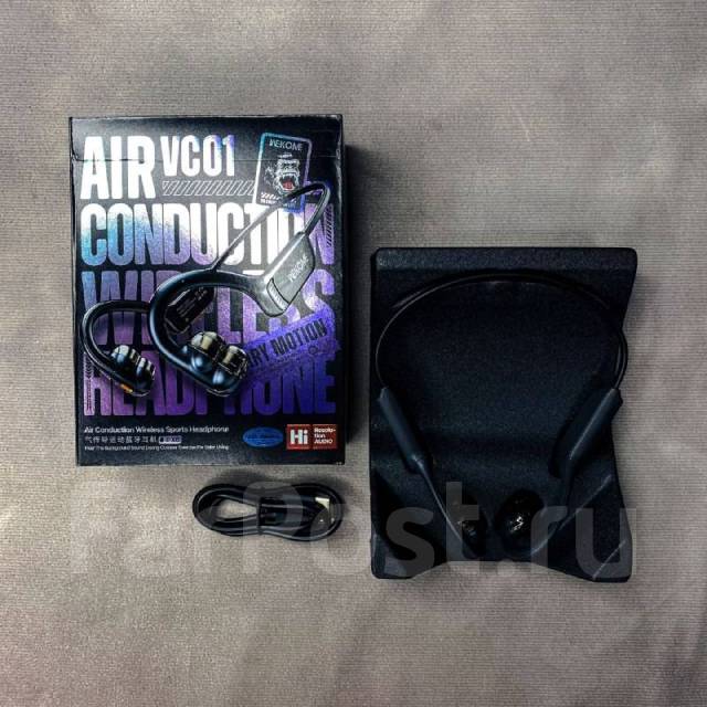 Наушники Bluetooth Wekome VC01 Air Conduction Чёрный, новый, в наличии ...
