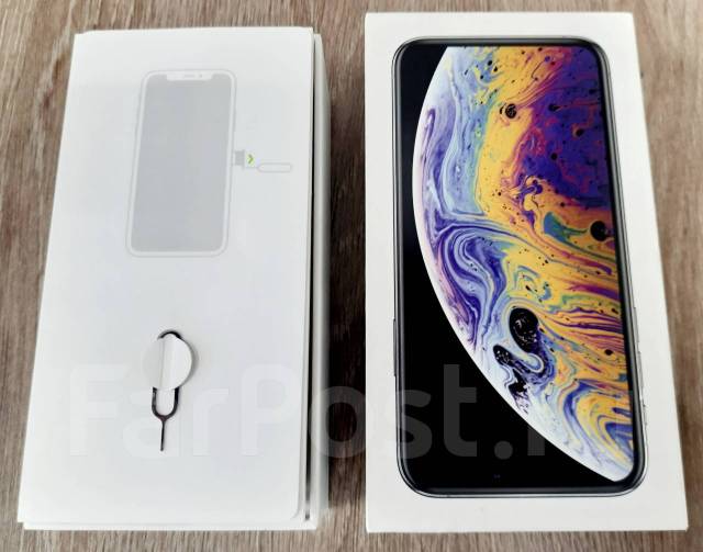 Apple iPhone Xs, 256 гб, 5.85", моноблок, белый, б/у, в наличии. Цена ...