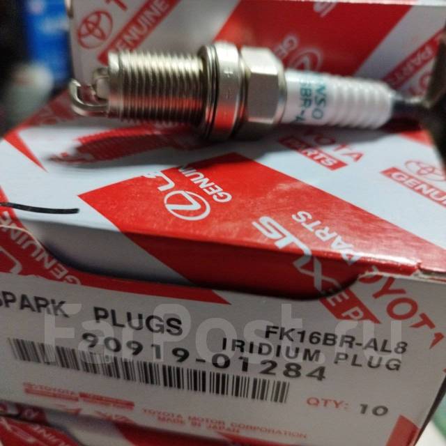 NEW ! Свечи зажигания 90919/01284 1Nzfxe Toyota AQUA Corolla AXIO ...