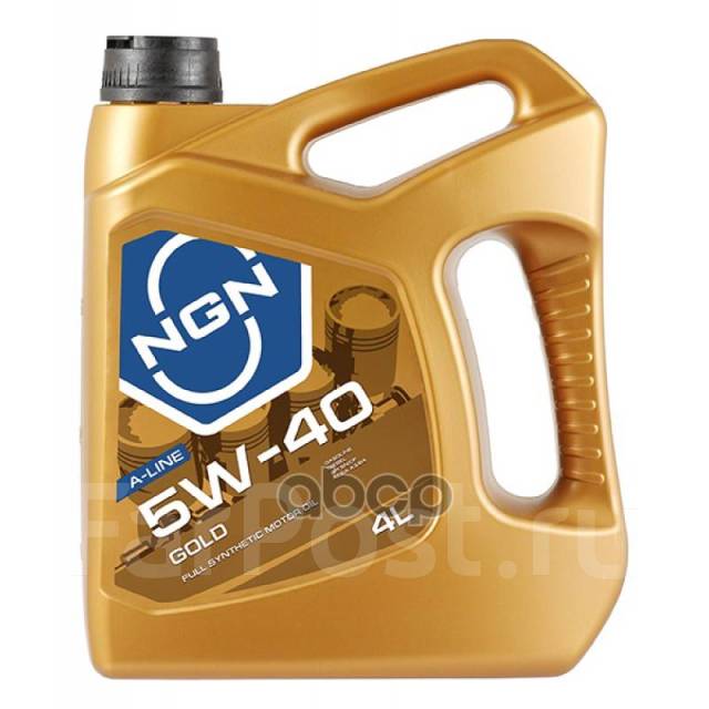 Моторное Масло Синт 5W-40 Sncf Gold A-Line 4L NGN, синтетическое, 4,00 ...