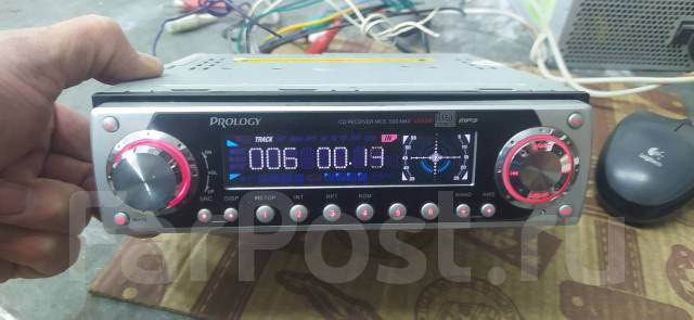 Магнитола ProloGy MCE-500, 1 DIN — 178x50 мм, б/у, в наличии. Цена: 500₽ во Владивостоке