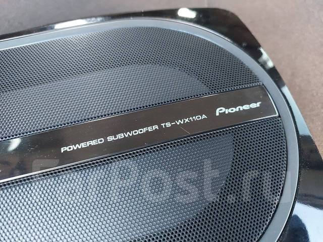 Сабвуфер активный под сиденье Pioneer Carrozzeria TS-WX110A, плоский ...