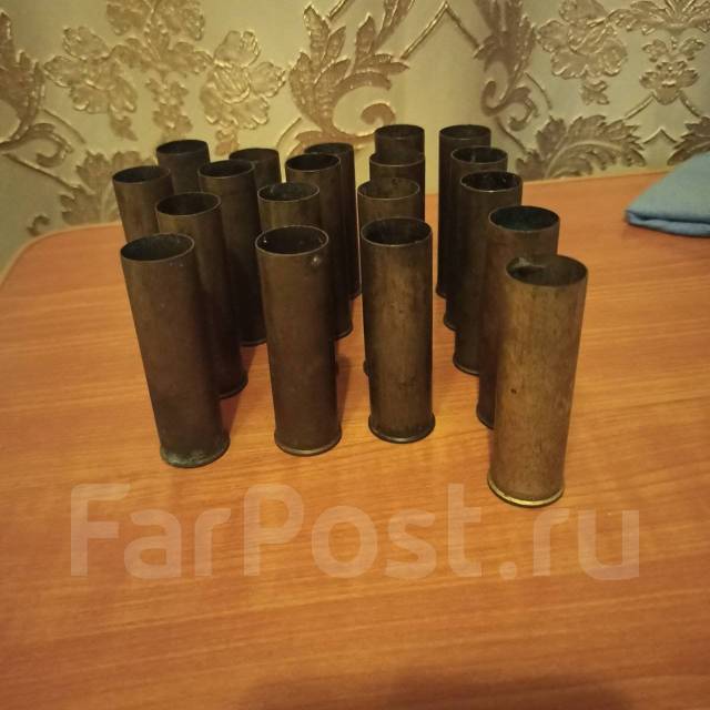 Продам гильзы латунные, б/у, в наличии. Цена: 50₽ во Владивостоке