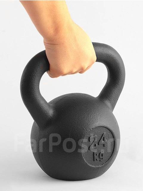 Продам 2 гири чугунные, вес одной - 24 кг, б/у, в наличии. Цена: 12 500 ...