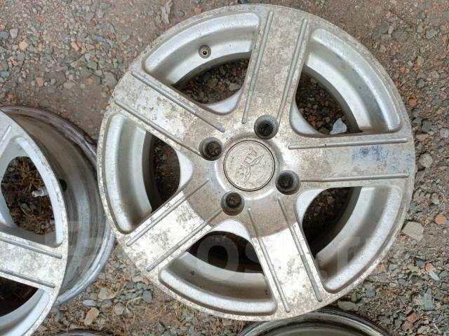 Диски литые R13 4*100, Aleks, 13", 1 шт, 4x100, 5,00 кг. 4 шт, б/у, в ...