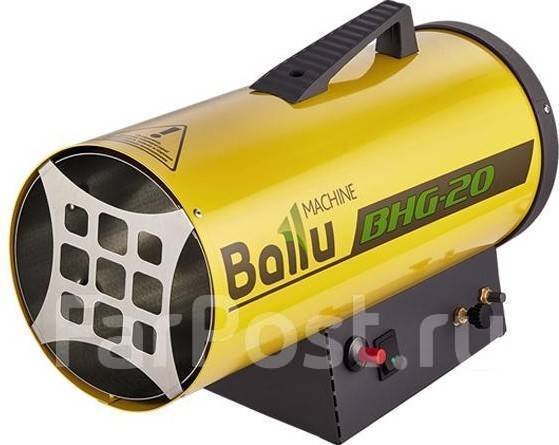 Газовая тепловая пушка Ballu BHG-20, новый, в наличии. Цена: 8 590₽ во Владивостоке