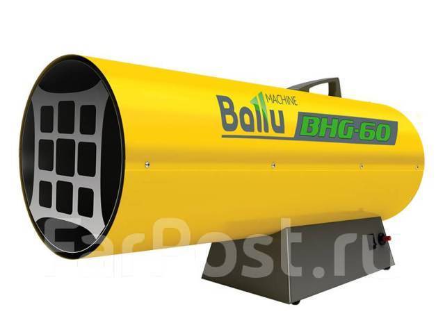 Газовая тепловая пушка Ballu BHG-60, новый, в наличии. Цена: 17 990₽ во Владивостоке