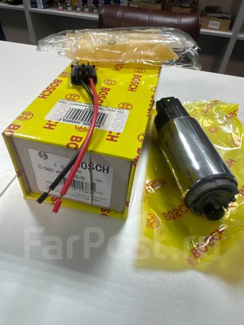 Топливный насос "Bosch" Honda/ Nissan (широкие клеммы) 0580 453 465/B ...