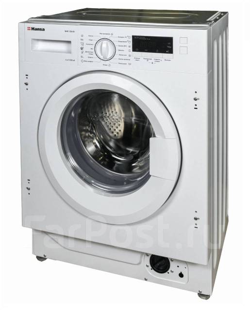 Встраиваемая стиральная машина Hansa WHE1206BI, 6,0 кг, новый, в ...