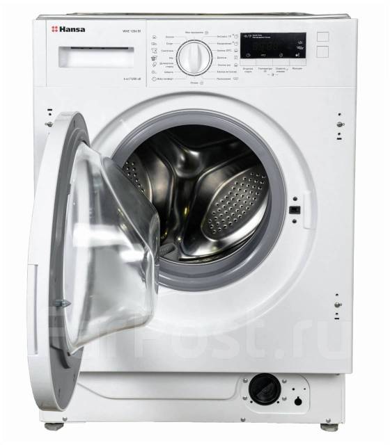 Встраиваемая стиральная машина Hansa WHE1206BI, 6,0 кг, новый, в ...