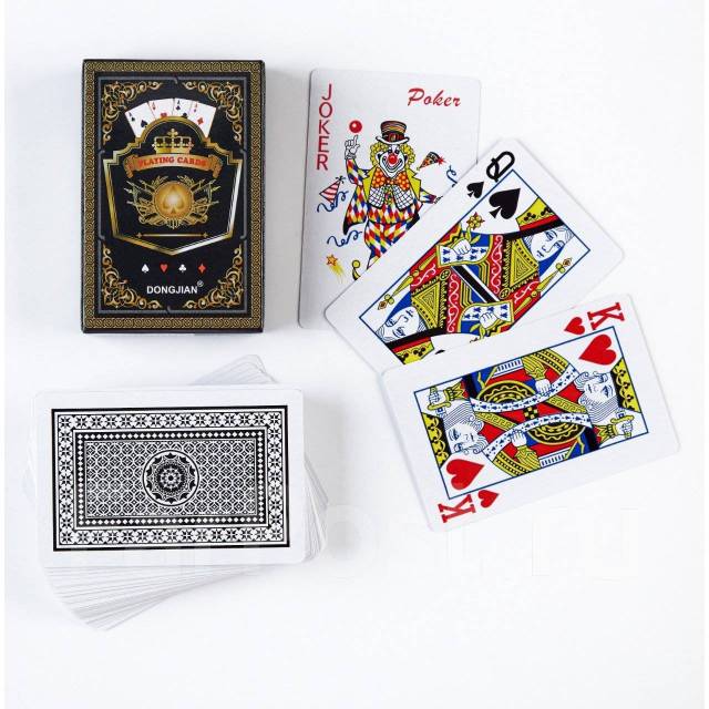 Карты игральные бумажные "Steaming", 54 шт, 280 гр/м. В наличии, всем ...