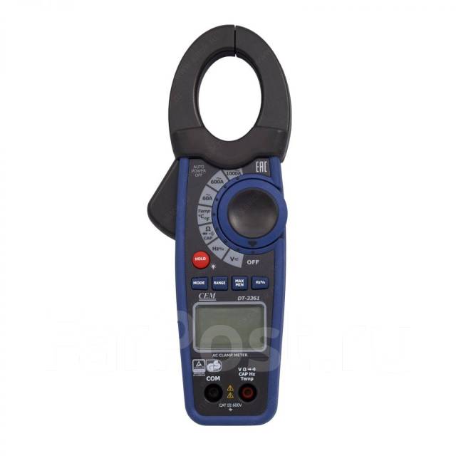 Токовые клещи X5513602 CEM DT-3361, новый, в наличии. Цена: 9 350₽ во ...