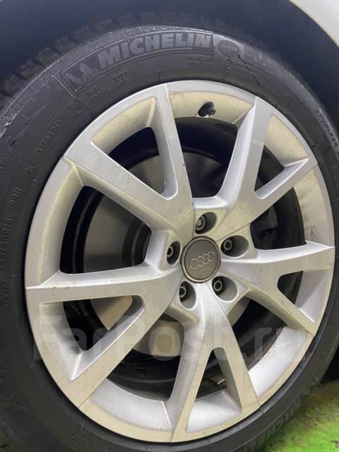 Диски Audi Ronal 18, 18", 1 шт, 5x112, 11,00 кг. 66,6 мм. 4 шт, б/у, в ...