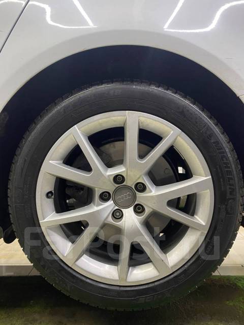 Диски Audi Ronal 18, 18", 1 шт, 5x112, 11,00 кг. 66,6 мм. 4 шт, б/у, в ...