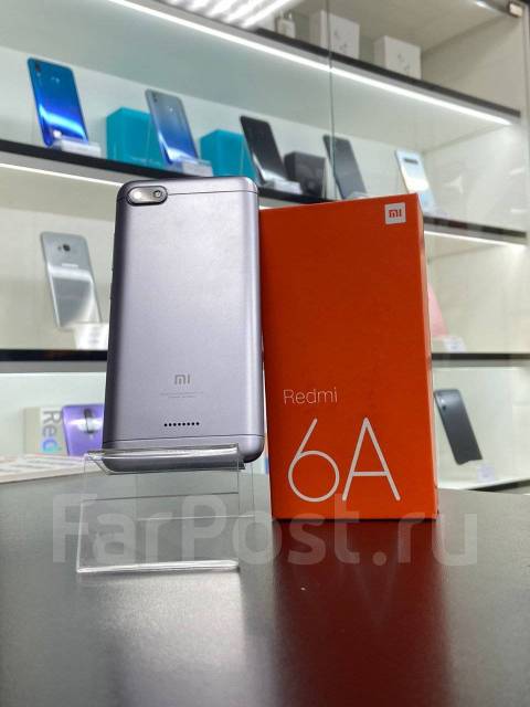 Xiaomi Redmi 6A - 3/32Gb, Grey (Как новый), 32 гб, 5.45", моноблок ...