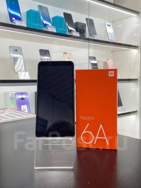 Xiaomi Redmi 6A - 3/32Gb, Grey (Как новый), 32 гб, 5.45", моноблок ...