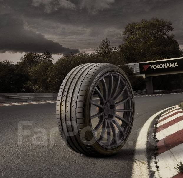 235/55 R17 Advan Sport V105S 99Y Yokohama кат.2 Бесплатное хранение, 17 ...