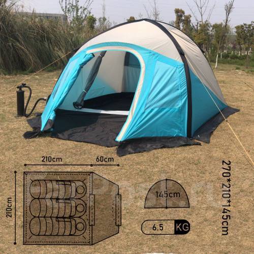 Надувная палатка Mimir-800 3ч Mimir Outdoor, новый, в наличии. Цена: 14 ...