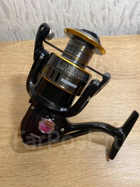 Катушки Безинерционная Shimano 5000, б/у, в наличии. Цена: 6 000₽ во ...