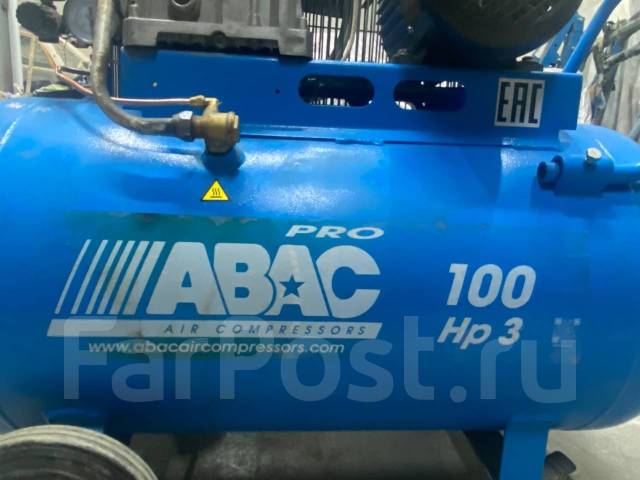 Поршневой компрессор ABAC PRO A39B 100 hp 3, б/у, в наличии. Цена: 35 ...