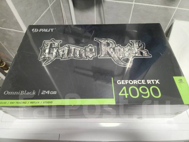 GeForce RTX 4090 24gb Palit Game Rock (omni black edition), новый, в ...