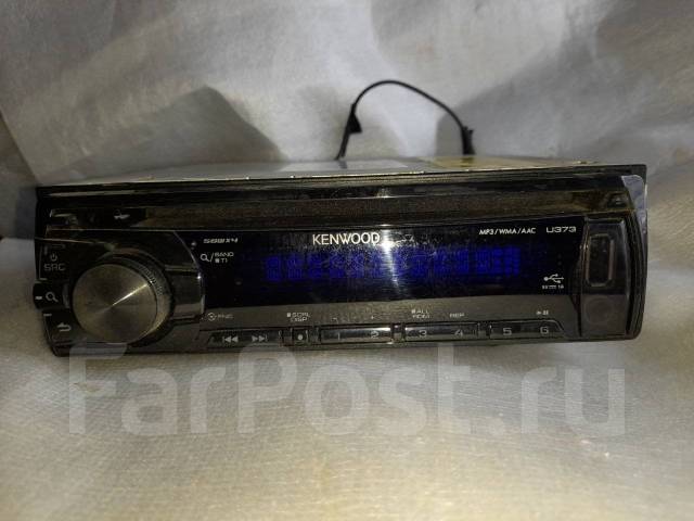 Магнитола Kenwood U373R, 1 DIN — 178x50 мм, б/у, в наличии. Цена: 2 000 ...