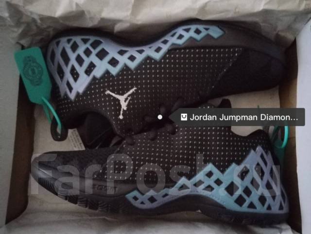 Оригинальные кроссовки Air Jordan Jumpman Diamond 43 Размера, размер ...