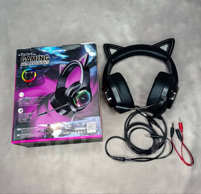 Наушники 3,5 jack накладные игровые Hoco W107 Cut Gaming Phantom, новый ...