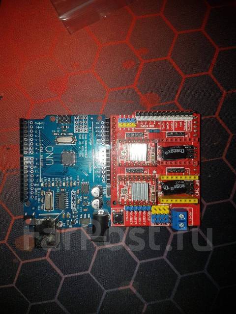 Arduino Uno Cnc Shield драйвера новый в наличии Цена 1 000₽ во