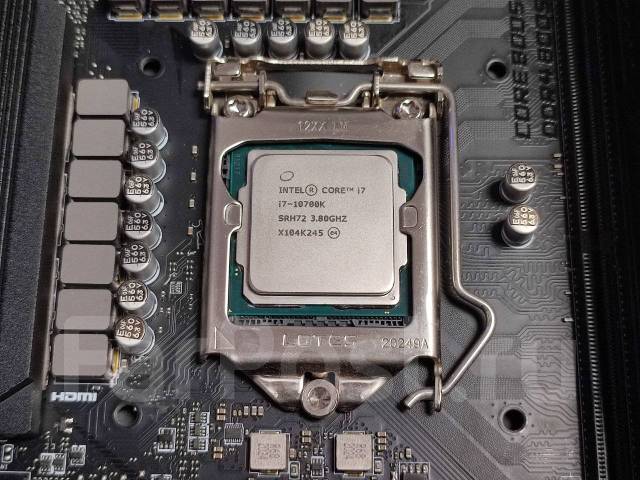 Комплект для сборки/апгрейда ПК: i7-10700k + MSI Z490 + 32Gb @3733Mhz ...
