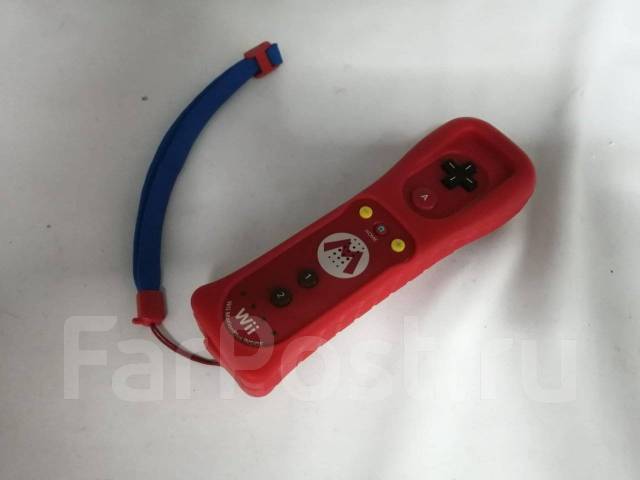 Контроллер Wii Mote Remote Plus Mario Limited Edition Motion Plus, б/у ...