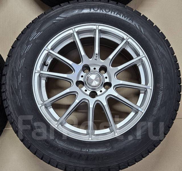 Диски Grass R17 7.0 +38 5x114.3 + Шины Yokohama 225/65R17 (ЗИМА ), 17 ...
