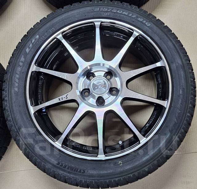 Диски Enkei Rivazza Platinum R17 7.0 +50 5x100, 17", 1 шт, 4 шт, б/у, в ...