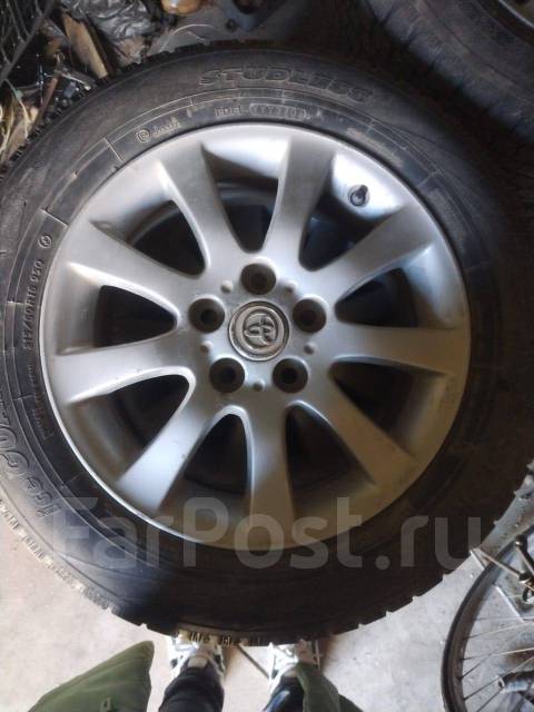 Колеса стояли на приусе альфа, 16", 1 шт, 215 мм, 60 %, радиальный, 215 ...