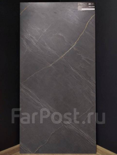 LOFT. Керамогранит матовый - Дайвин Графит. Цвет: Графит. 120х60 см, в ...