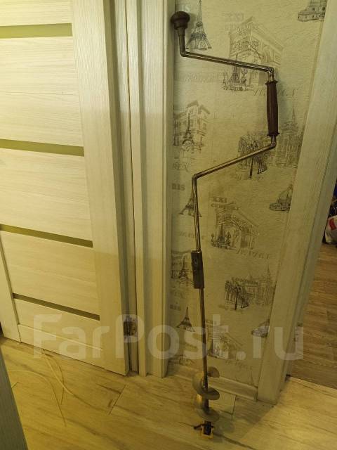 Ледобур из нержавейки, б/у, в наличии. Цена: 4 500₽ во Владивостоке