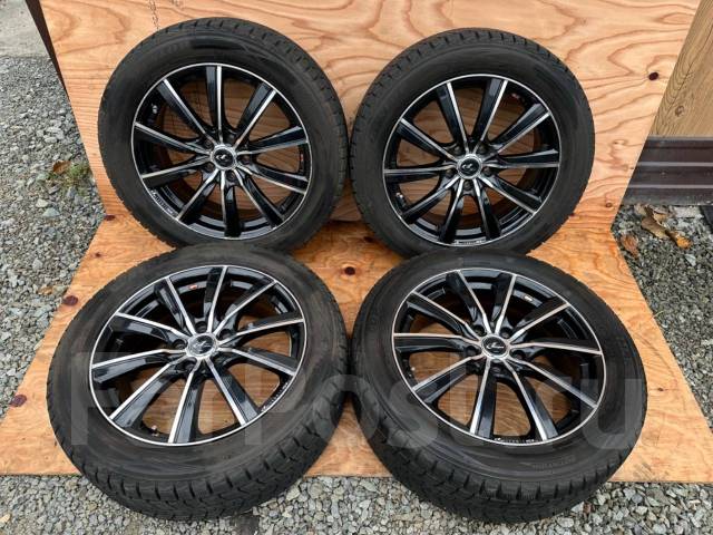 Комплект колес Weds Leonis R18. Dunlop Winter Maxx SJ8 225/55/18, 18", 1 шт, 225 мм, 55 %. Цена ...