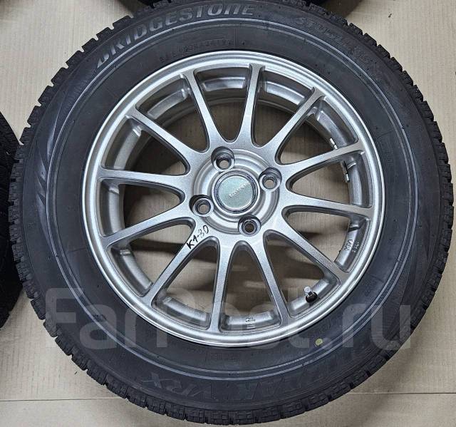 Диски Bridgestone ECO Forme R15 5.5 +52 4x100 + Bridgestone 185/65R15 ...
